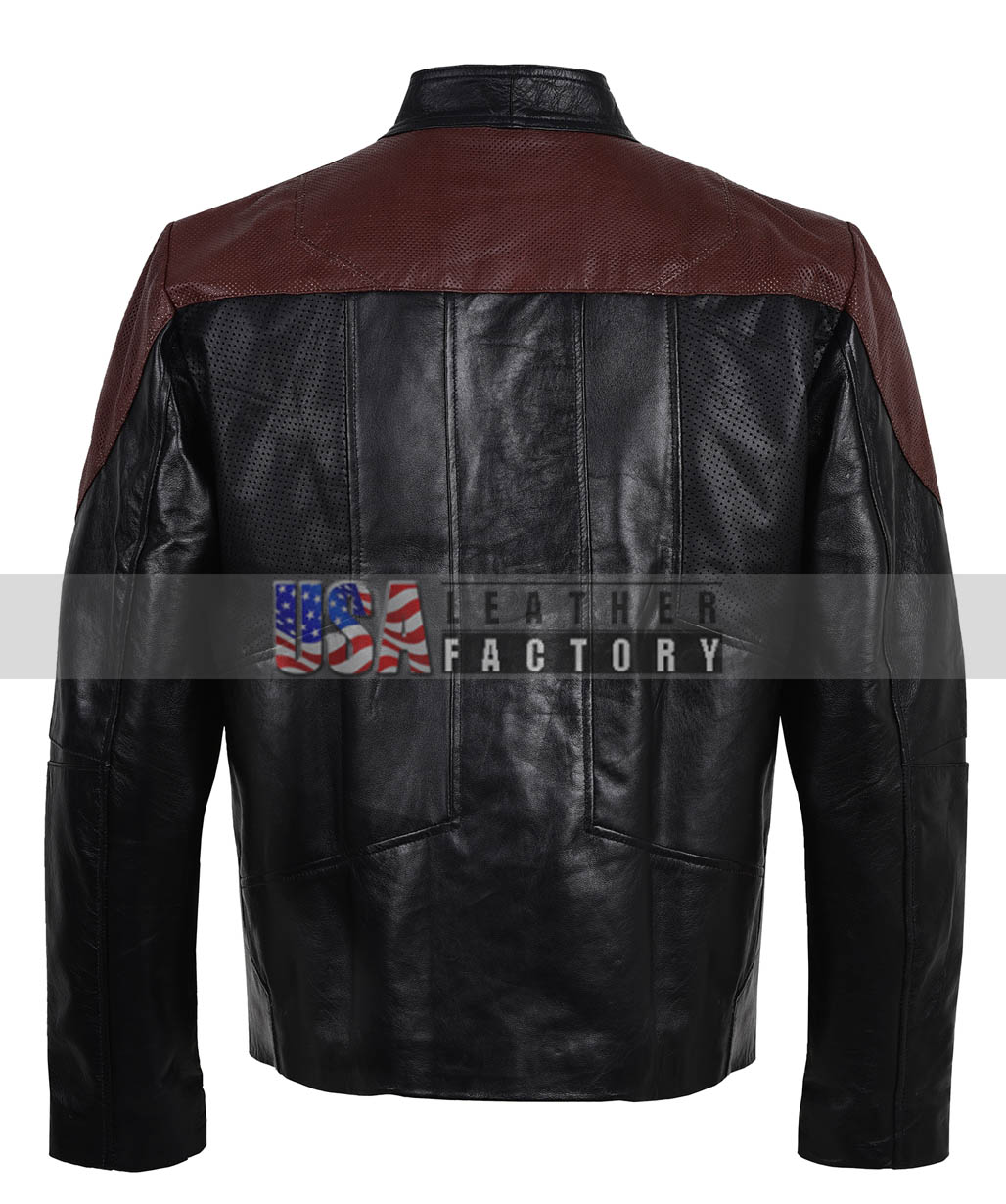 Star Trek Picard Captain Riker Leather Jacket