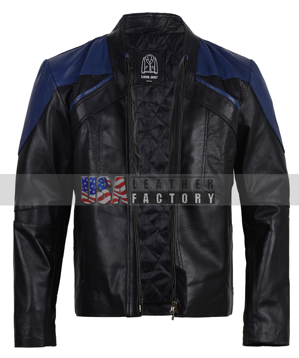 Star Trek Picard Season 3 Starfleet Leather Jacket