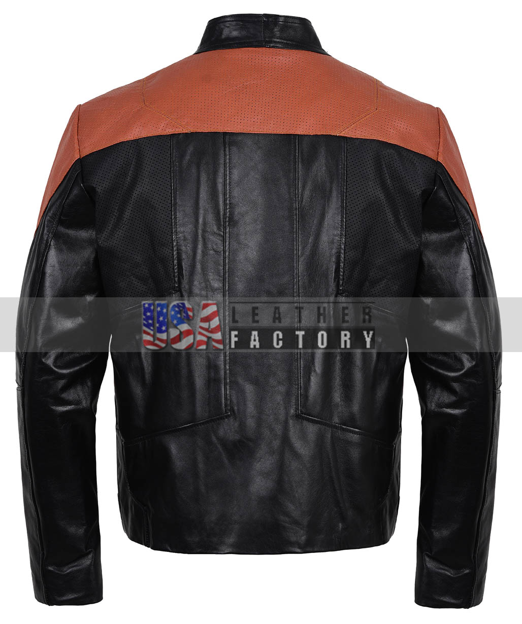 Star Trek Picard Season 3 Starfleet Leather Jacket