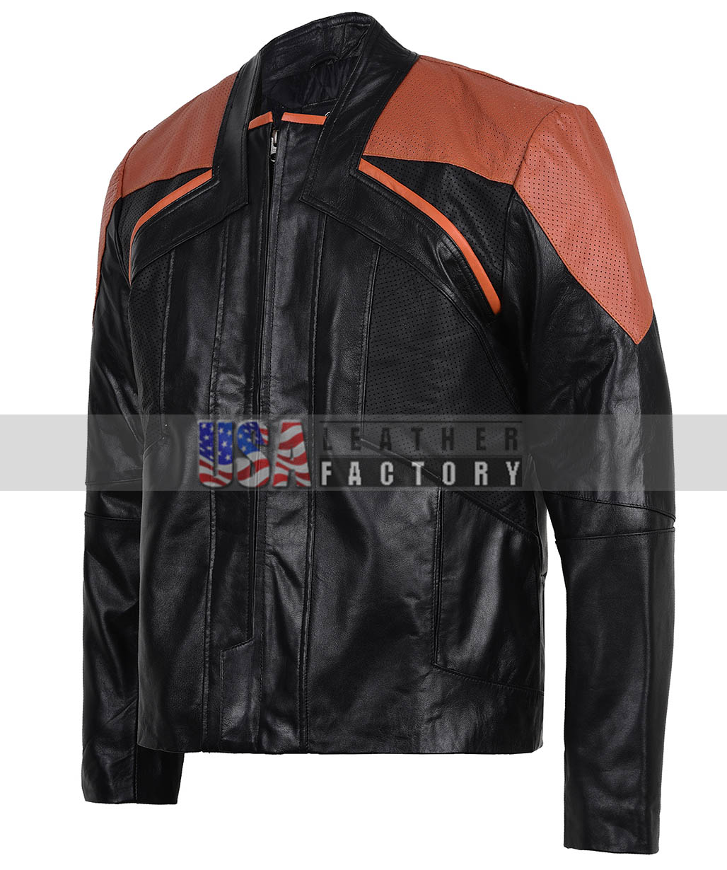 Star Trek Picard Season 3 Starfleet Leather Jacket