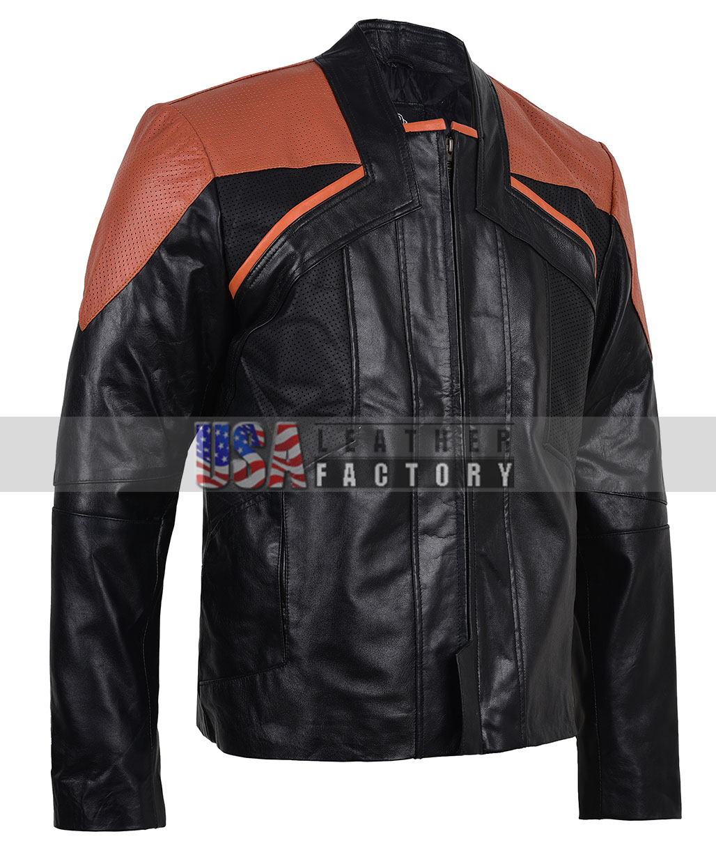 Star Trek Picard Season 3 Starfleet Leather Jacket