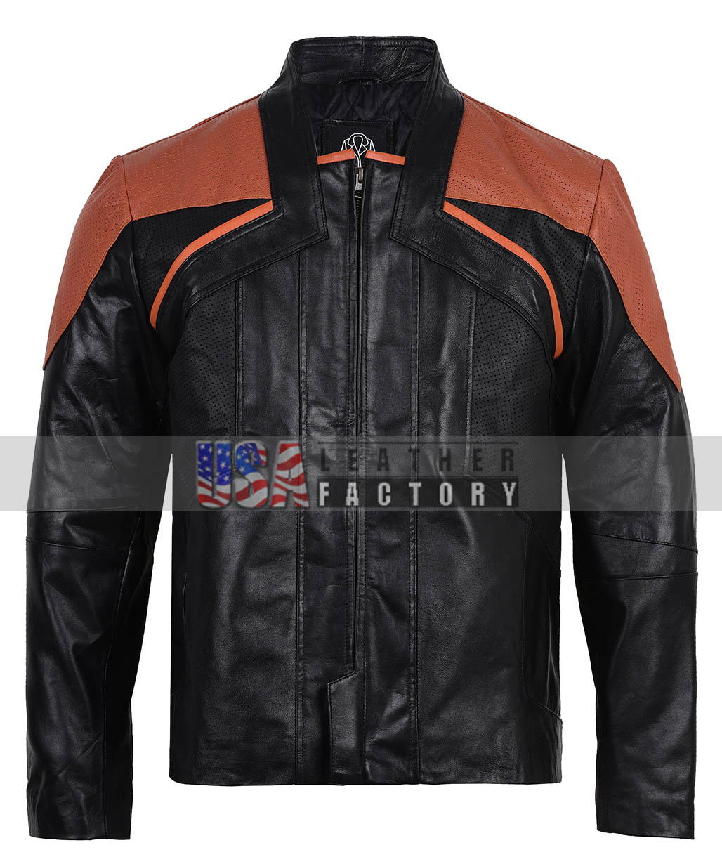 Star Trek Picard Season 3 Starfleet Leather Jacket
