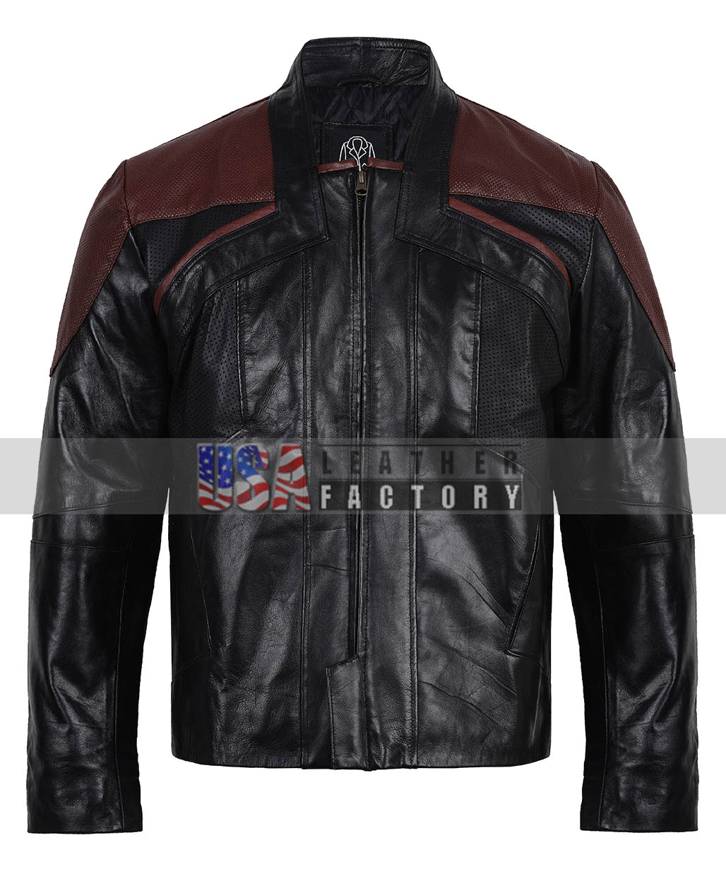 Star Trek Picard Season 3 Starfleet Leather Jacket