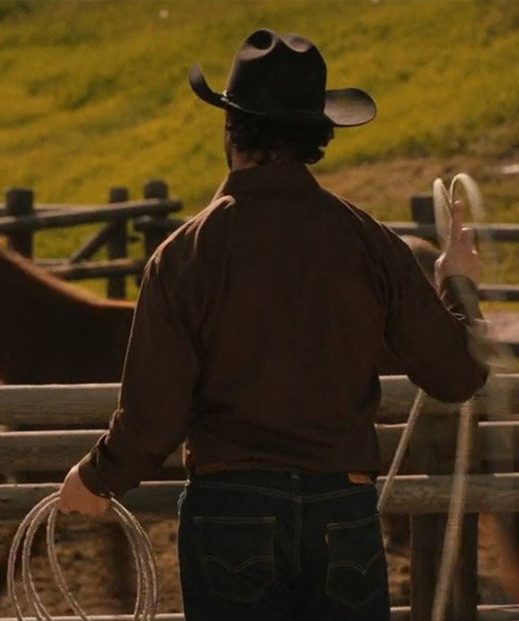 Yellowstone S05 Dutton Ranch Brown Shirt