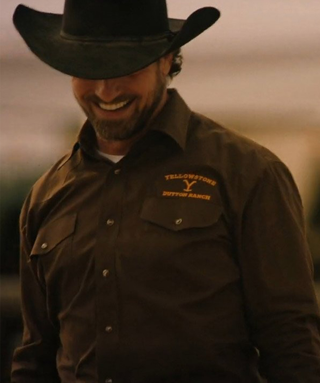 Yellowstone S05 Dutton Ranch Brown Shirt
