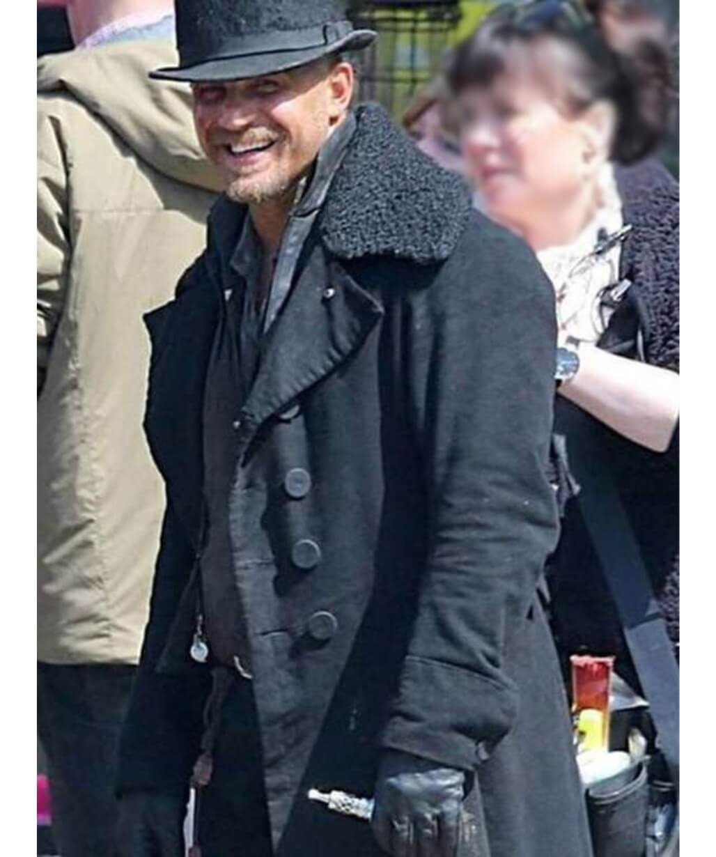 Tom Hardy Taboo James Keziah Delaney Trench Coat - USA Leather Factory