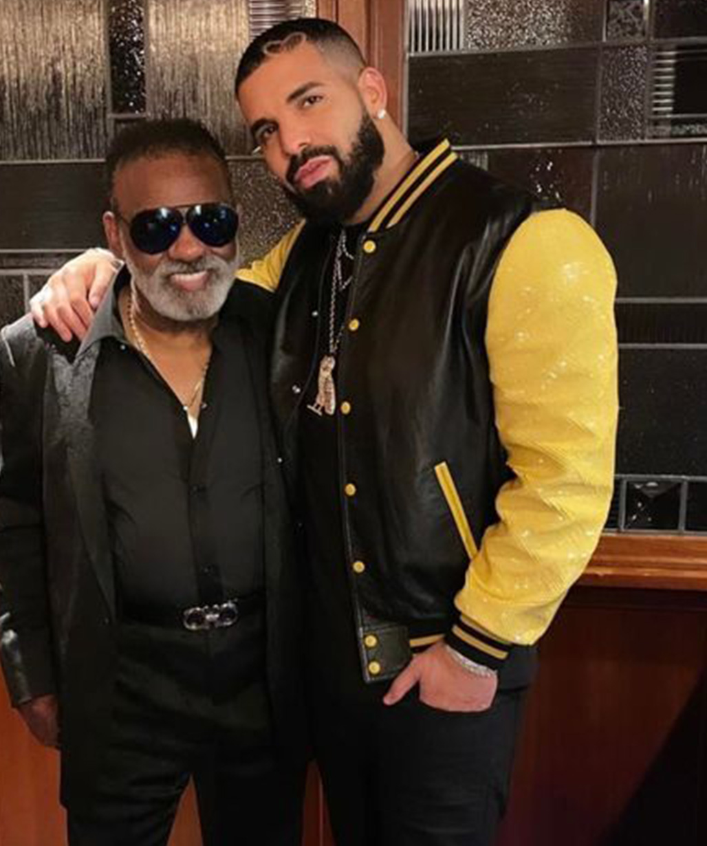 Drake Black Varsity Leather Jacket