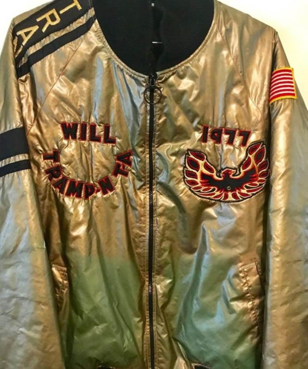 Trans Am Burt Reynolds Smokey and The Bandit Jacket - USA Leather Factory