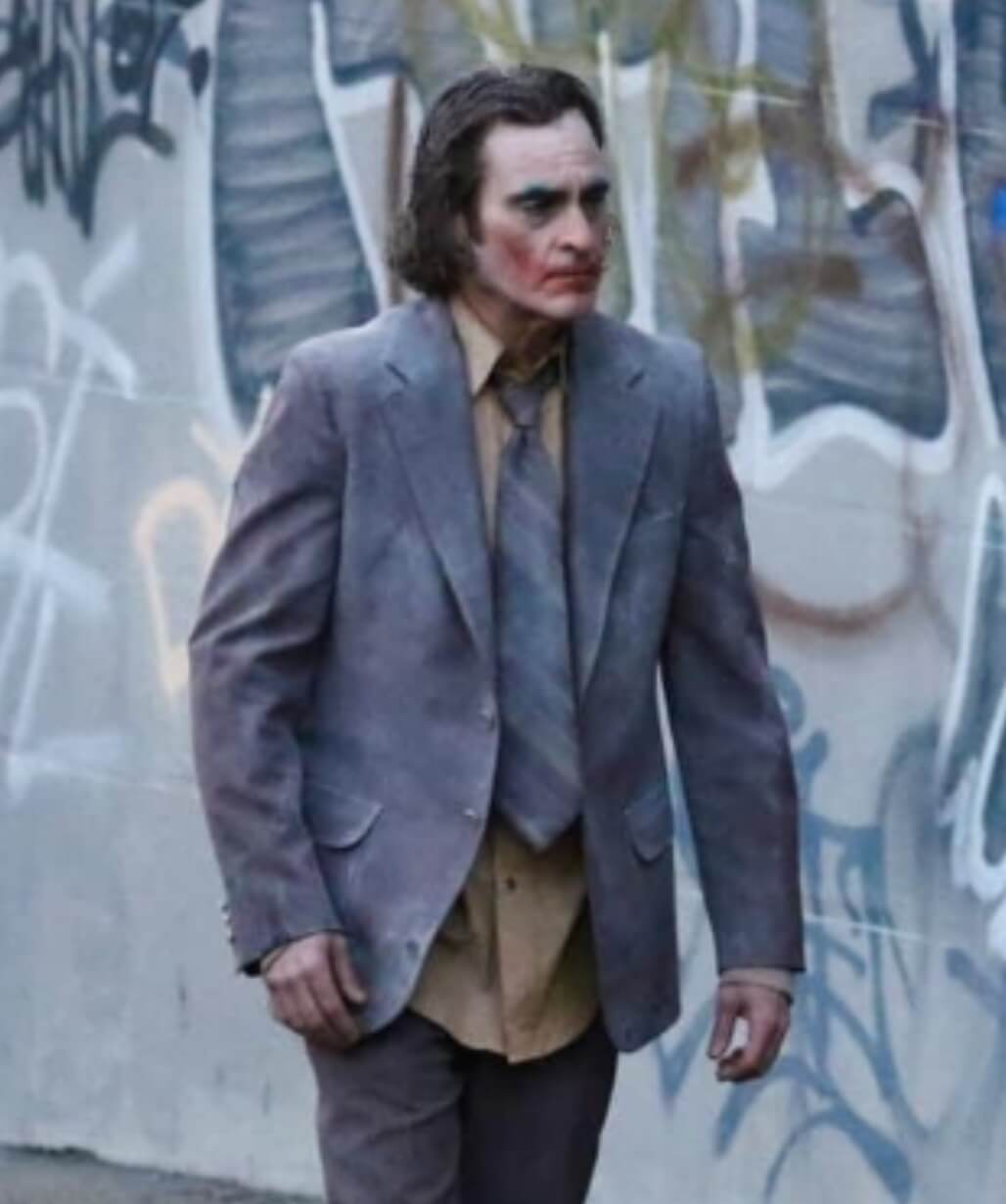Arthur Fleck Joker 2 Grey Suit