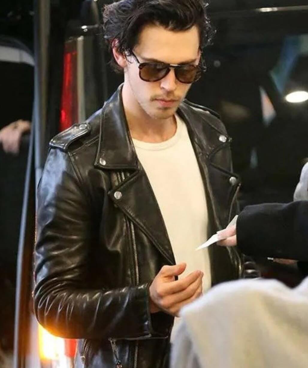 Austin Butler The Bikeriders Benny Leather Jacket