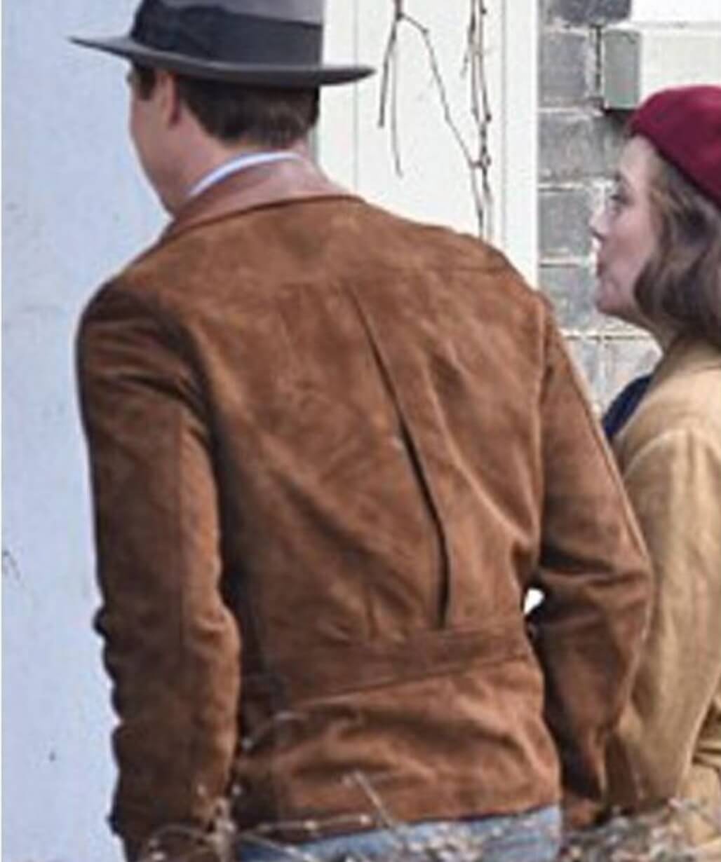 Brad Pitt Allied Max Vatan Leather Jacket - USA Leather Factory