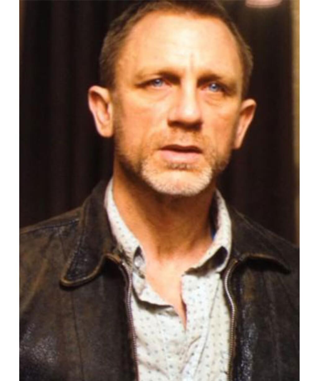 Daniel Craig Skyfall Leather Jacket - USA Leather Factory