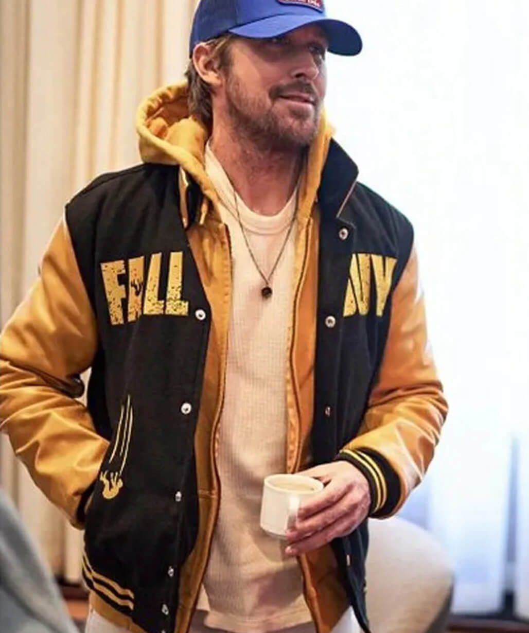 Ryan Gosling The Fall Guy Varsity Jacket