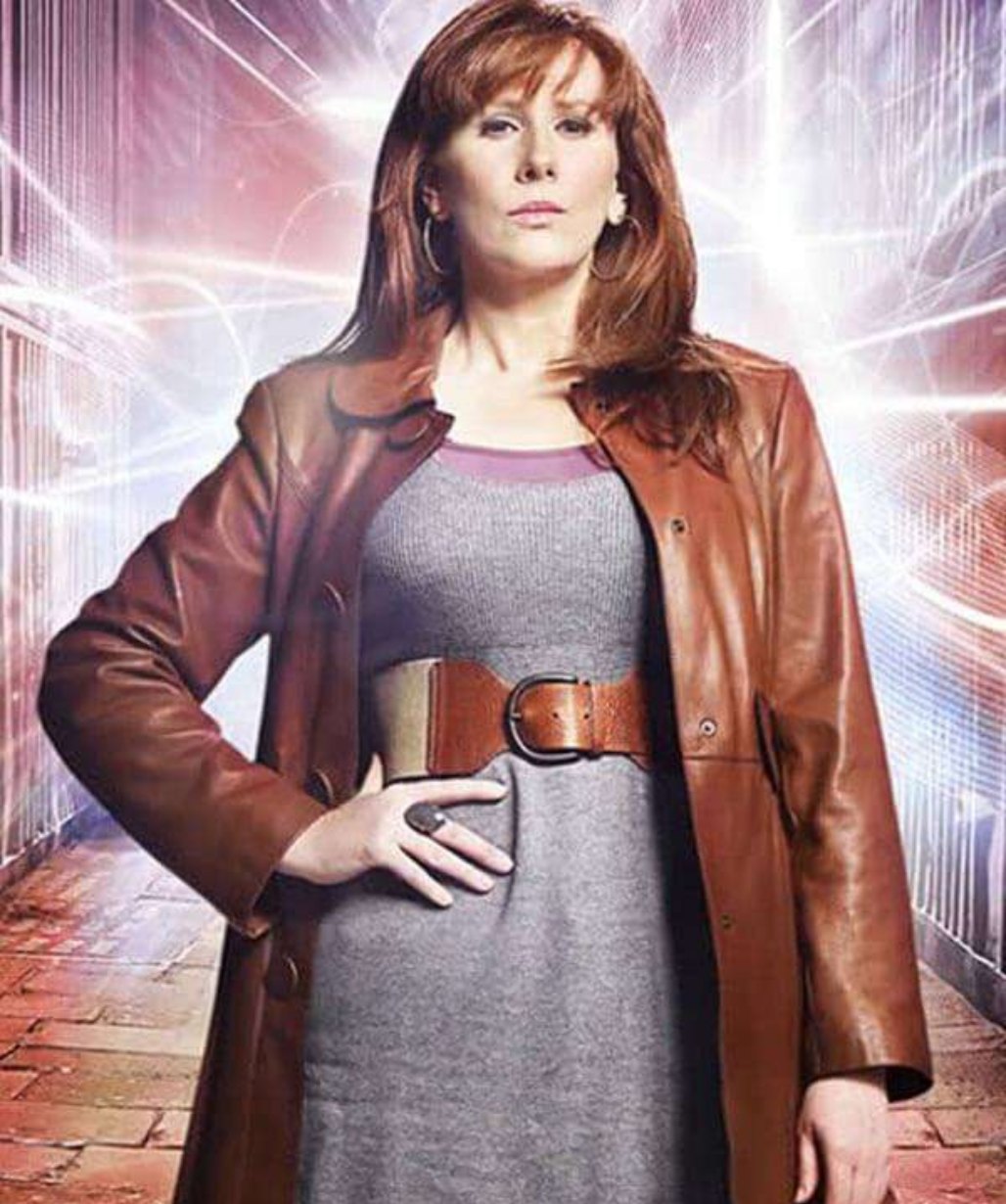 Doctor Who Donna Noble Leather Coat - USA Leather Factory
