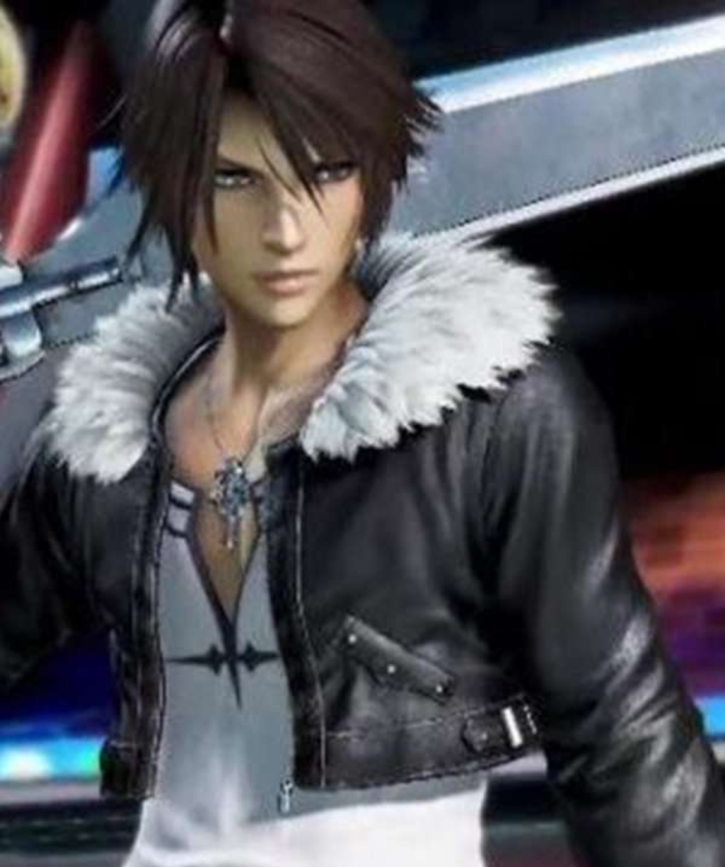 Final Fantasy 8 Squall Leonhart Leather Jacket - USA Leather Factory