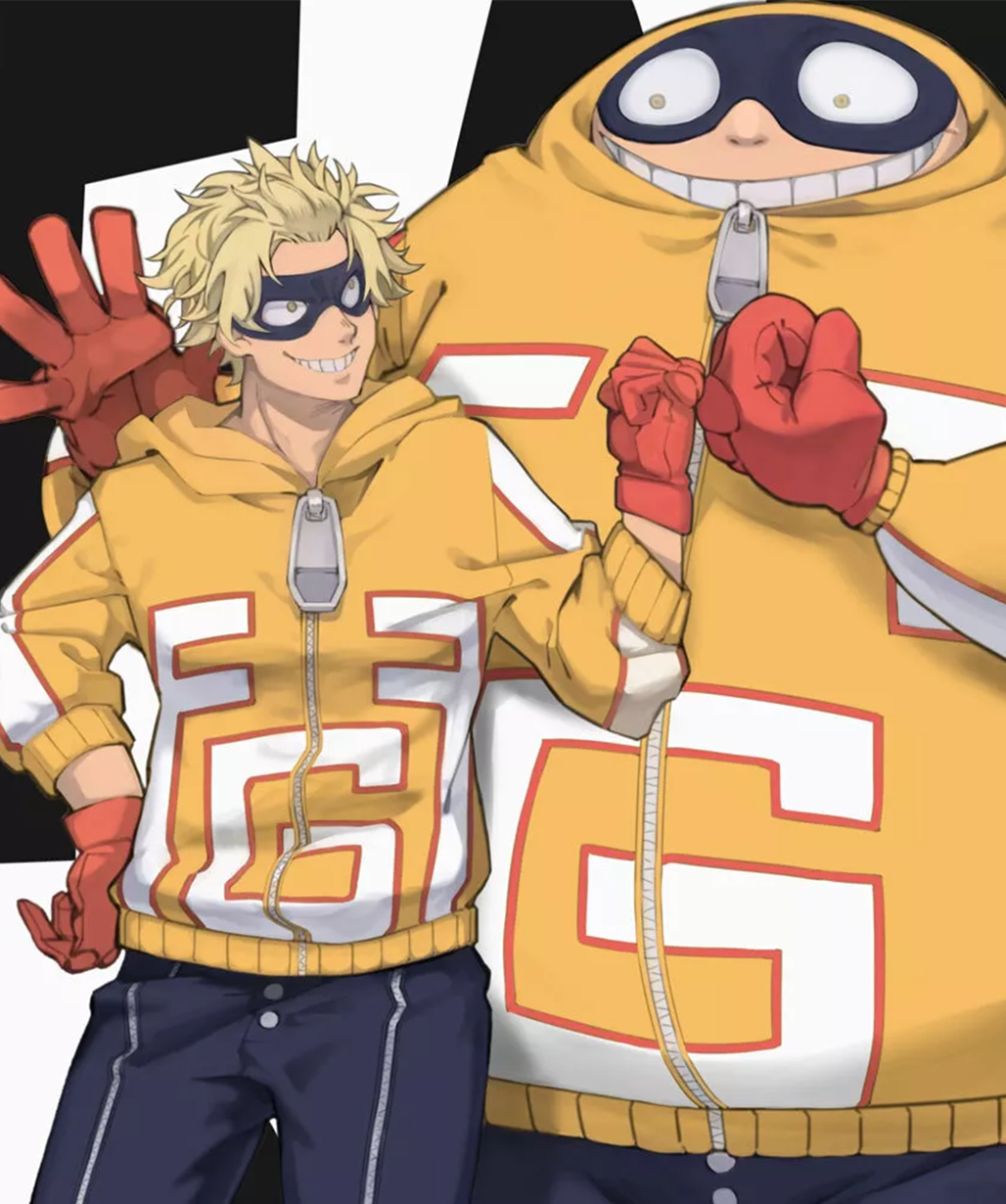 Fat Gum Yellow Hoodie Jacket - USA Leather Factory