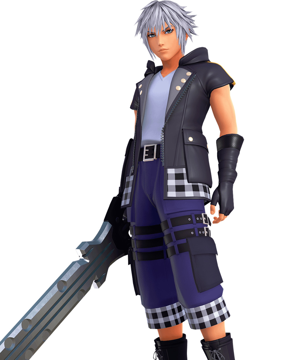 Kingdom Hearts 3 Riku Hooded Vest - USA Leather Factory