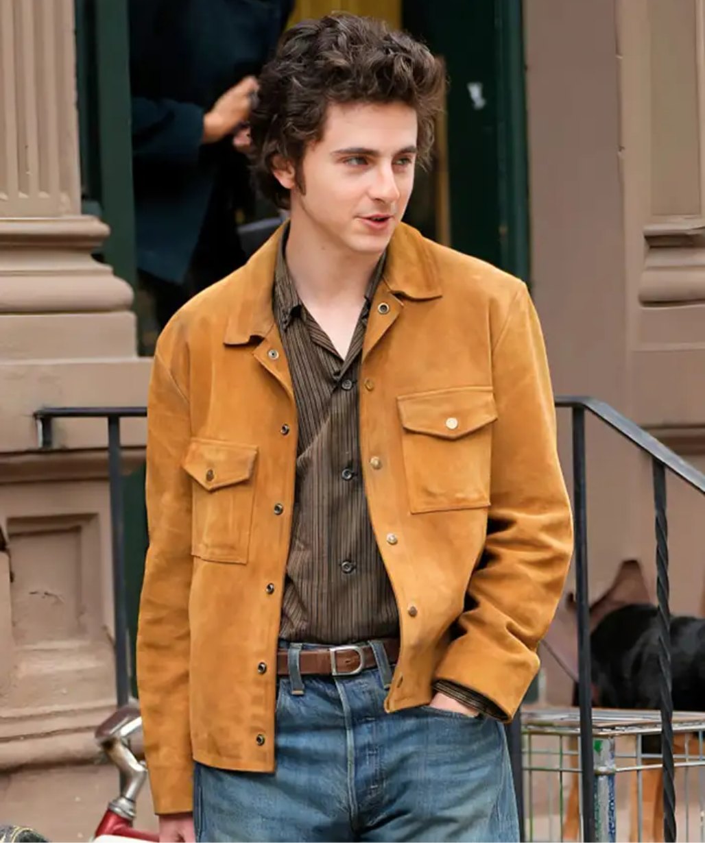 A Complete Unknown Timothée Chalamet Leather Jacket - USA Leather Factory