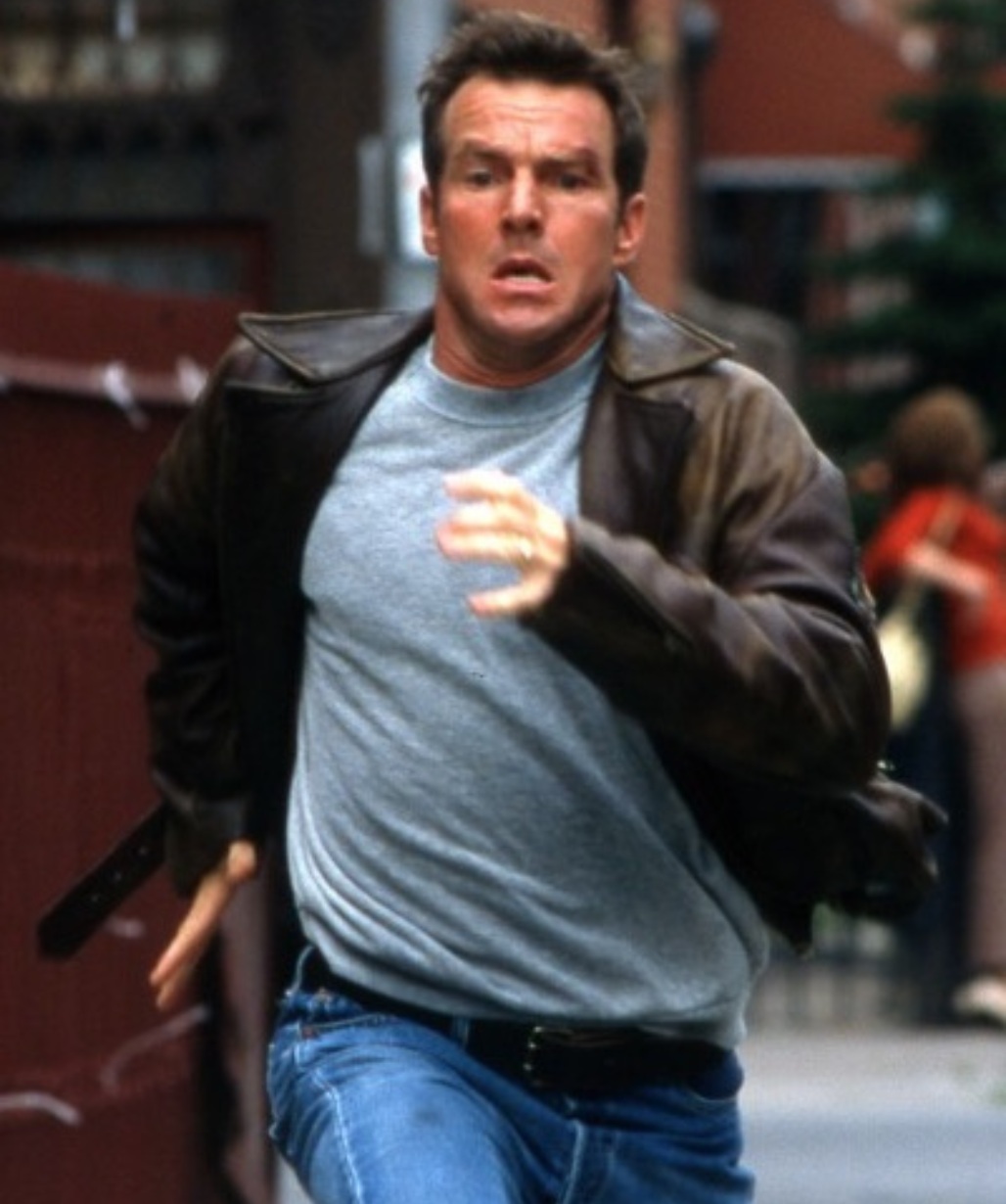 Dennis Quaid Frequency Frank Sullivan Leather Jacket - USA Leather Factory
