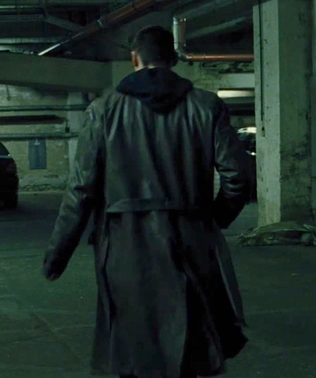 Karl Urban Bourne Supremacy Kirill Leather Coat