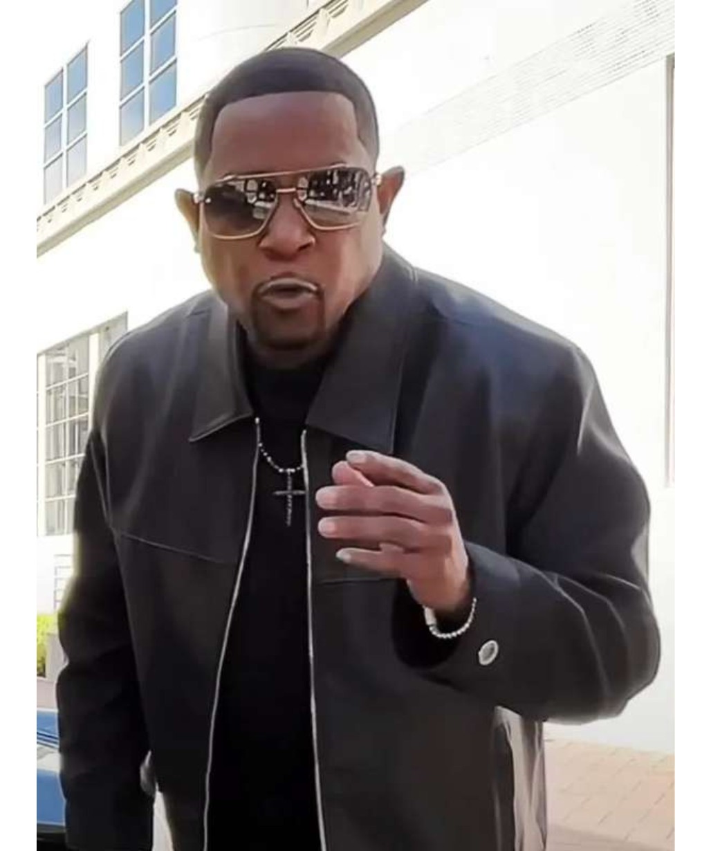 Martin Lawrence Bad Boys Ride or Die Leather Jacket - USA Leather Factory