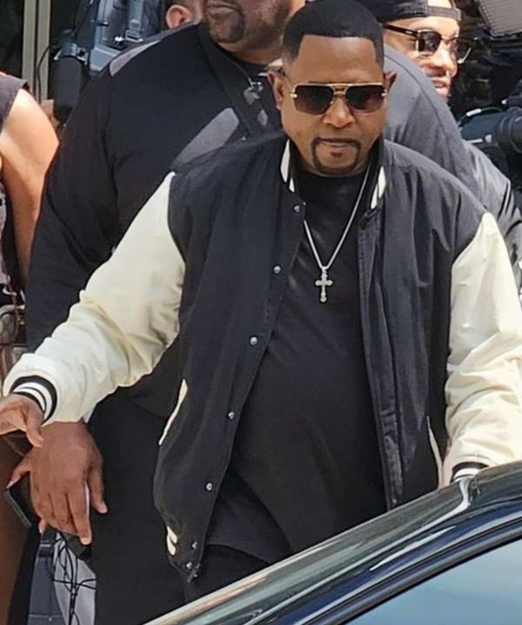 Martin Lawrence Bad Boys Ride or Die Bomber Jacket - USA Leather Factory