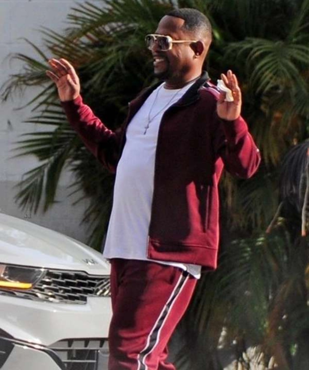 Martin Lawrence Bad Boys Ride or Die Track Suit - USA Leather Factory