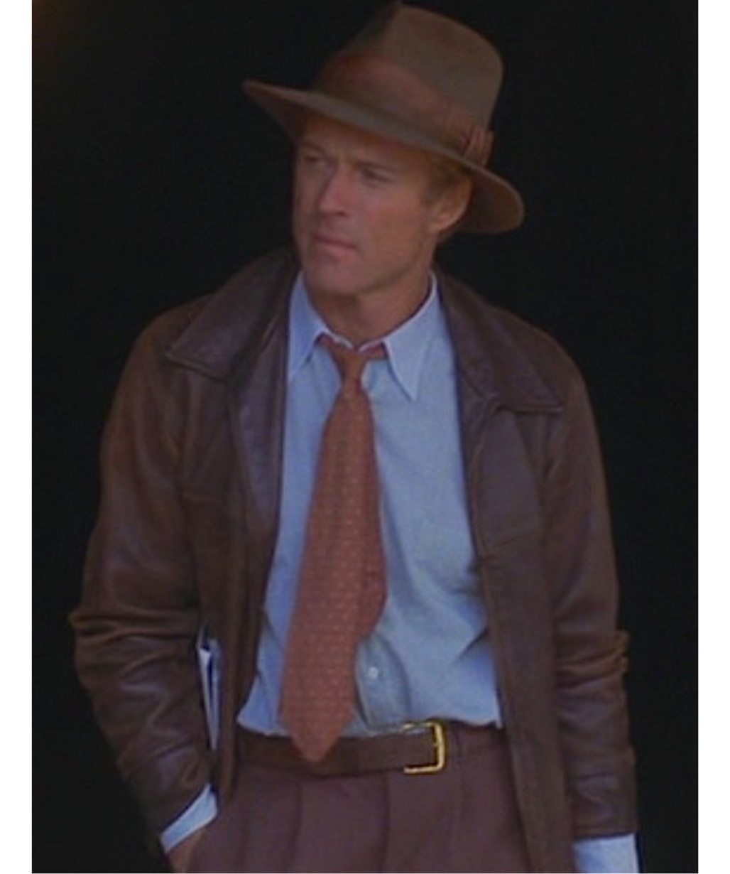 Robert Redford The Natural Roy Hobbs Leather Jacket