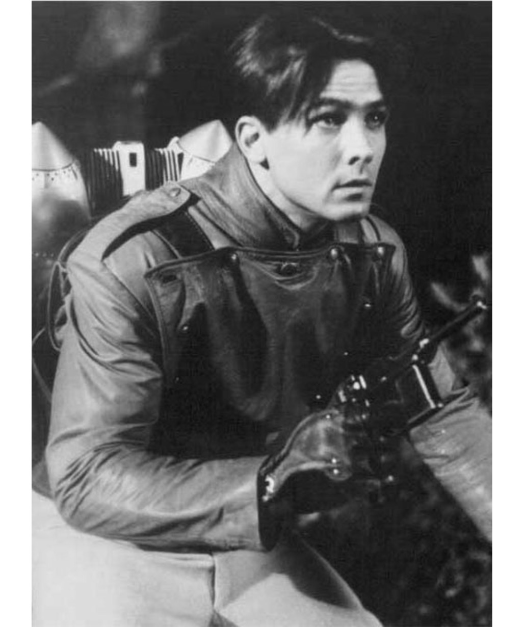Bill Clifford The Rocketeer Brown Leather Jacket