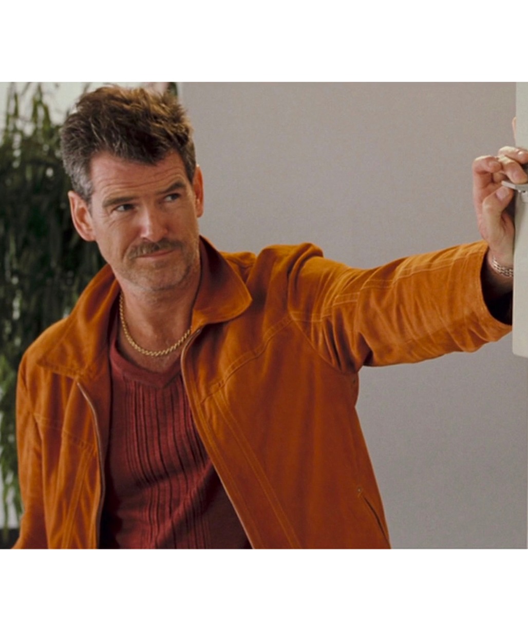 Pierce Brosnan The Matador Julian Noble Leather Jacket