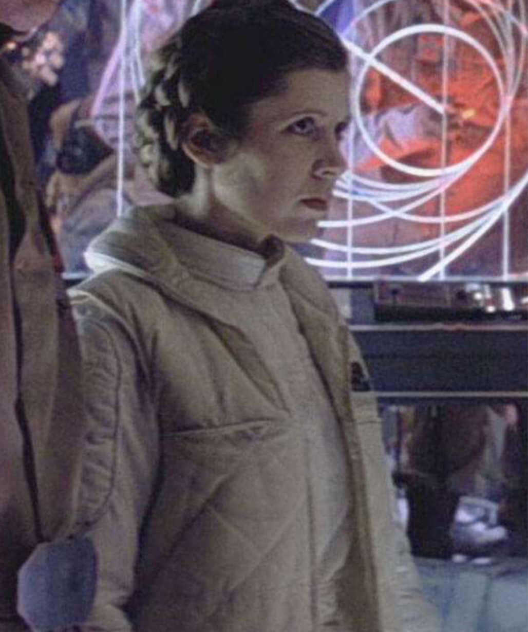 Princess Leia Star Wars The Empire Strikes Back Vest - USA Leather Factory