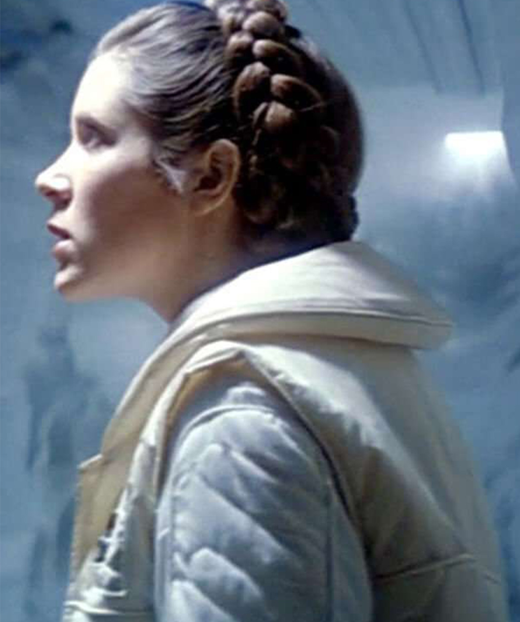 Princess Leia Star Wars The Empire Strikes Back Vest - USA Leather Factory