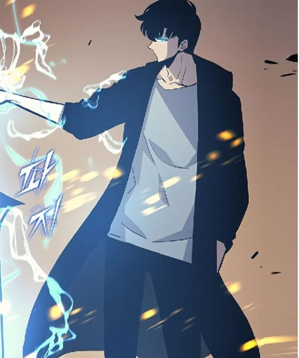 Solo Leveling Sung Jin Woo Black Jacket