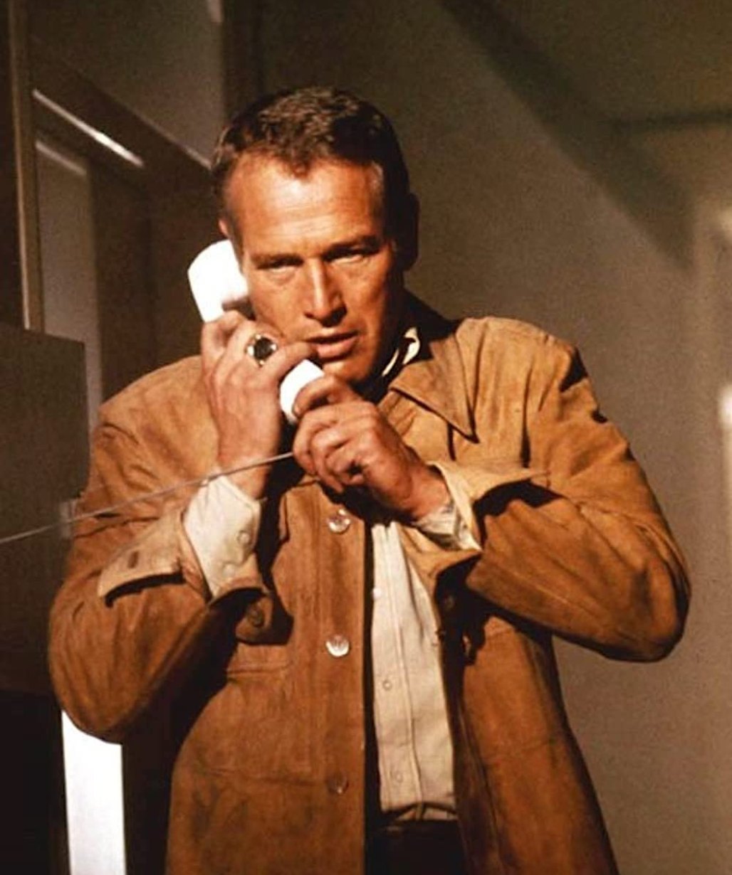 Doug Roberts The Towering Inferno Paul Newman Leather Coat - USA ...