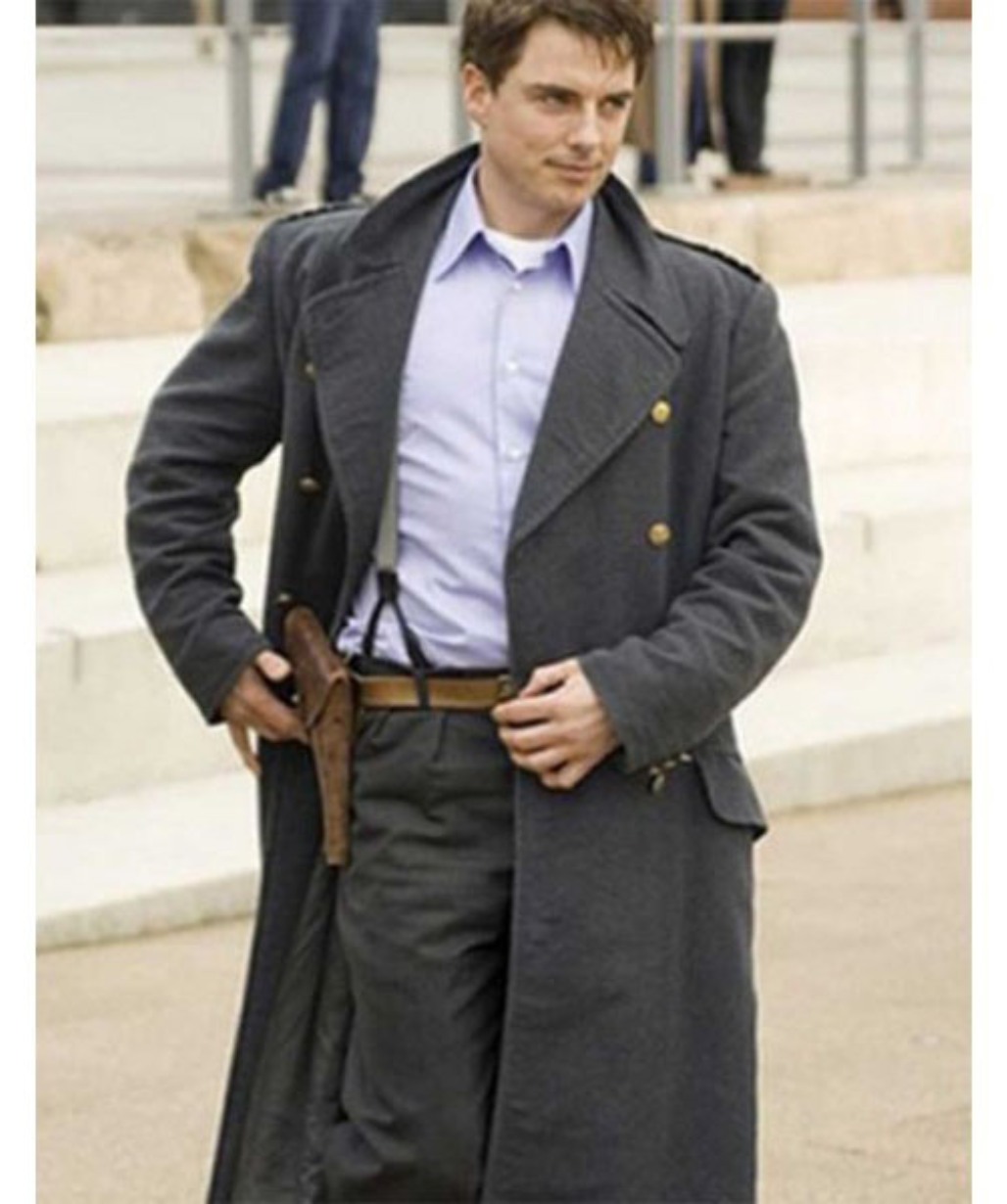 Torchwood Captain Jack Harkness Trench Coat - USA Leather Factory