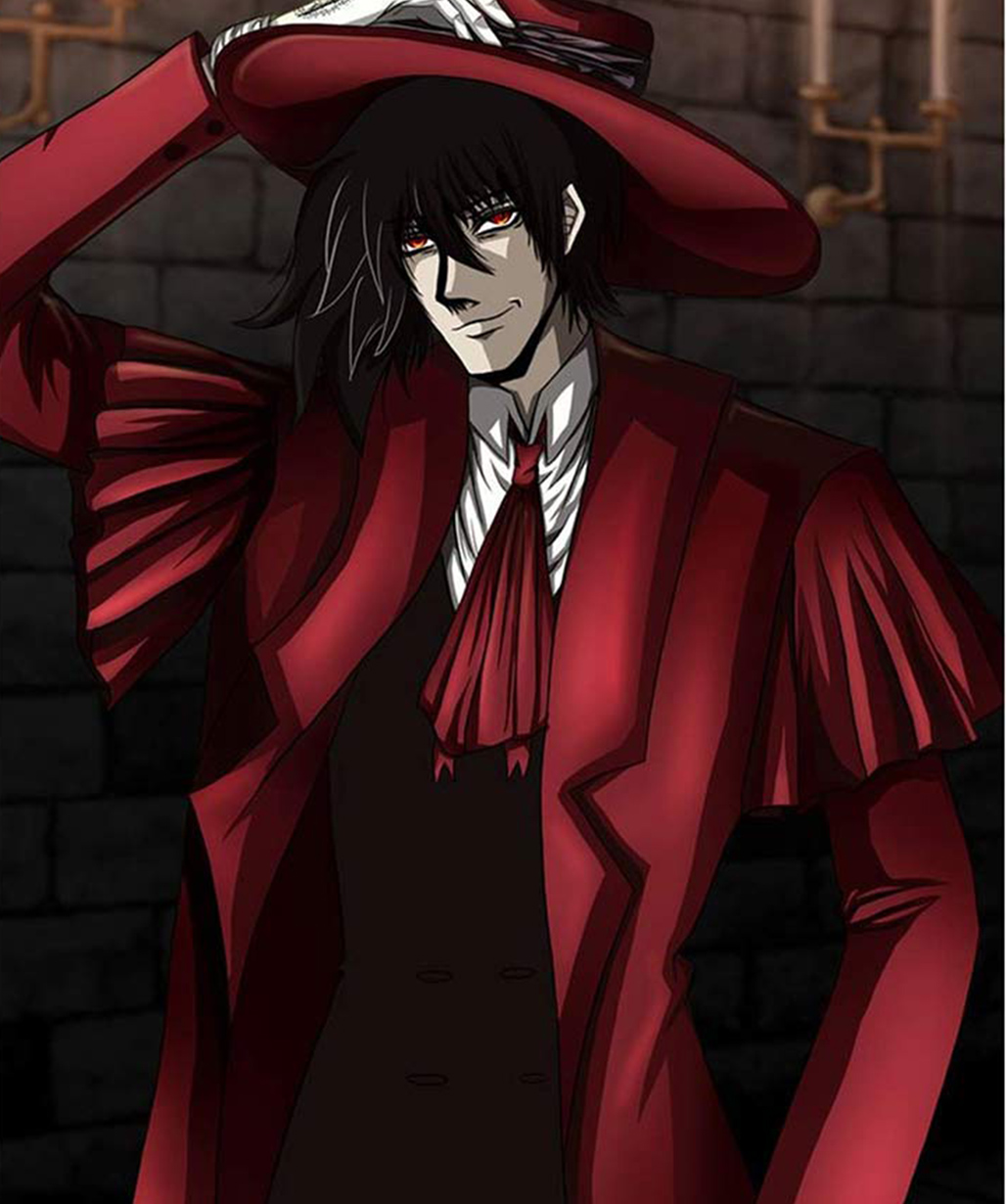 Alucard Hellsing Red Wool Coat - USA Leather Factory