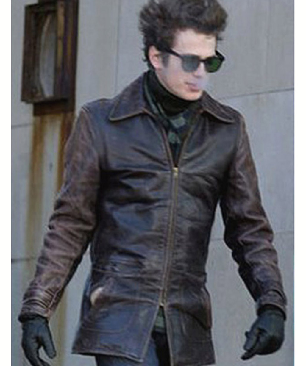 Billy Quinn Factory Girl Distressed Leather Jacket