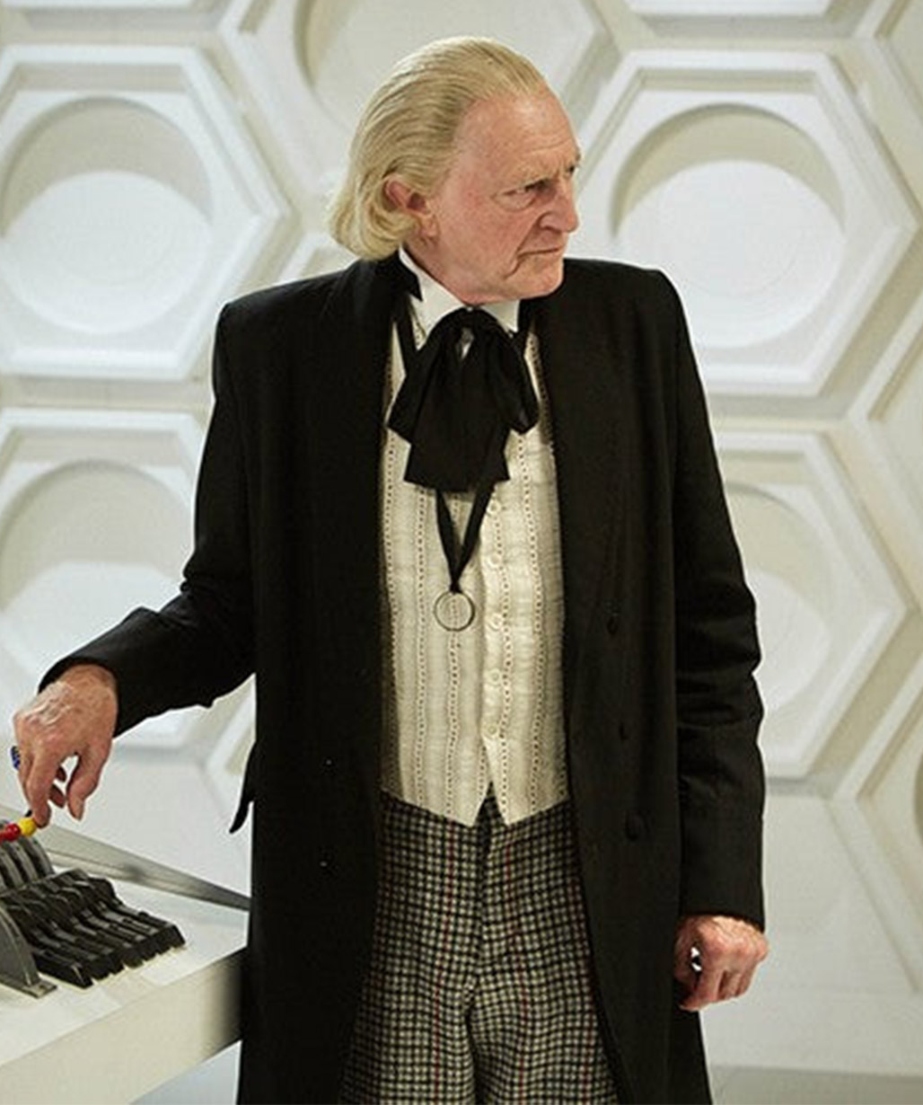 William Hartnell Frist Doctor Who Coat - USA Leather Factory