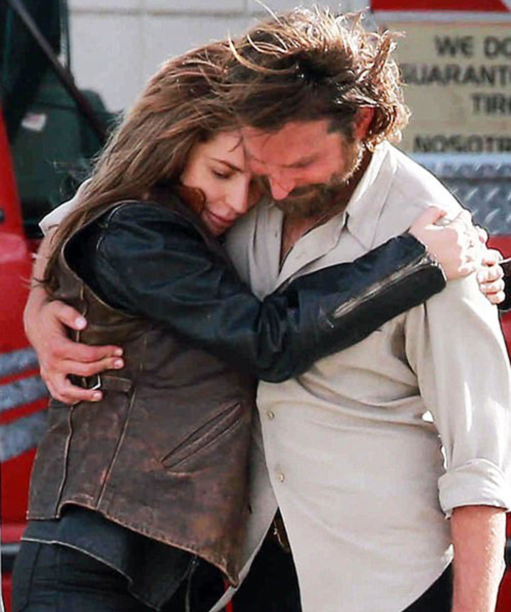 Lady Gaga A Star is Born Leather Jacket - USA Leather Factory