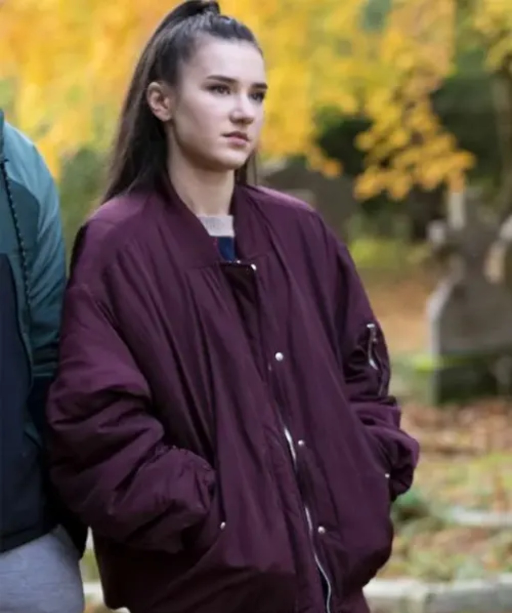 Lola Wild Harry Wild Maroon Jacket - USA Leather Factory