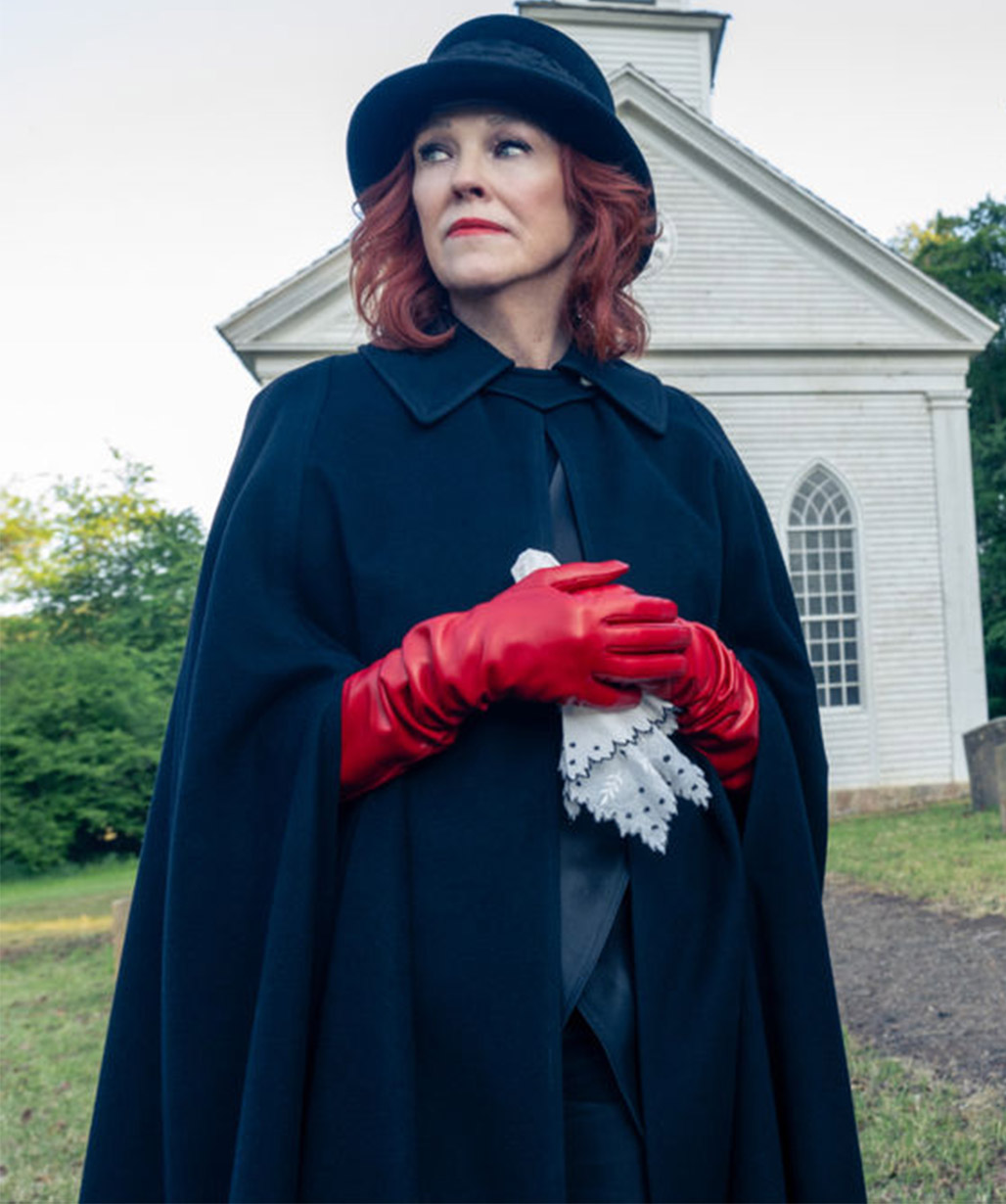 Delia Deetz Beetlejuice Beetlejuice Cape Coat