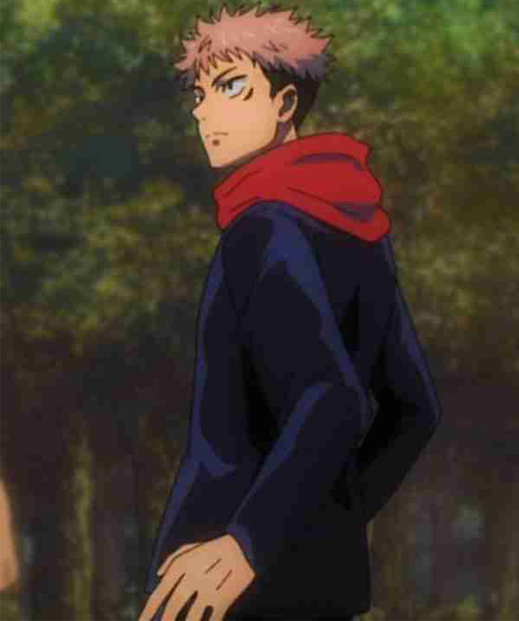 Jujutsu Kaisen Yuji Itadori Hoodie Jacket