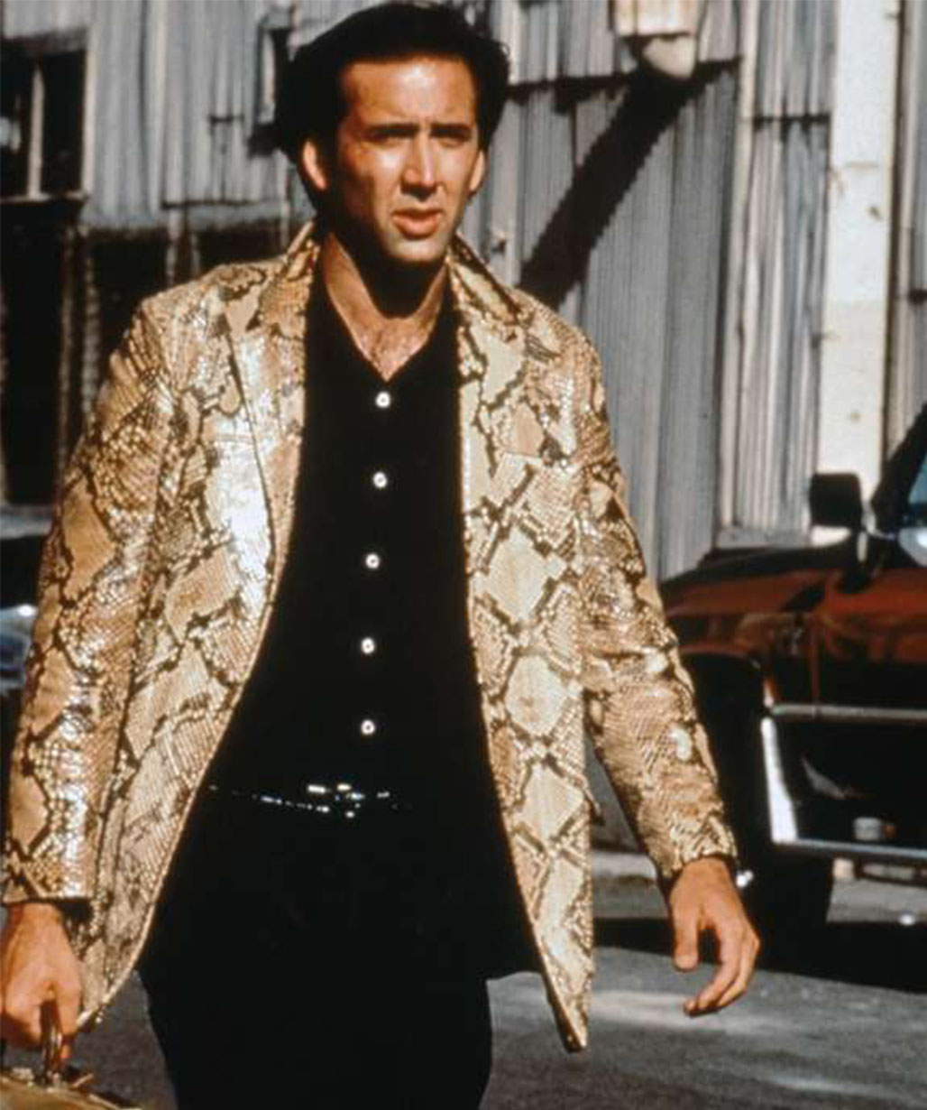 Nicolas Cage Wild at Heart Snakeskin Blazer