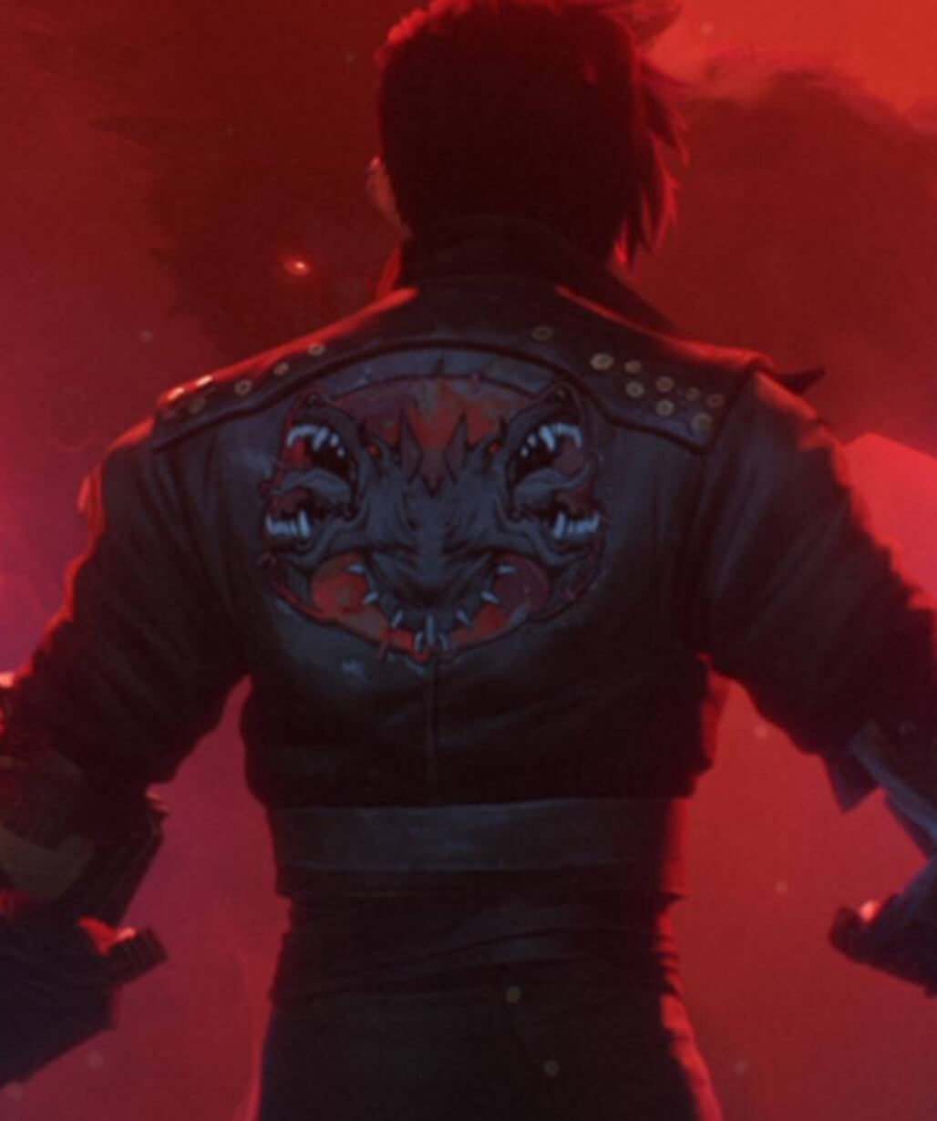 Arcane S2 Pit Fighter Vi Cosplay Leather Jacket - USA Leather Factory