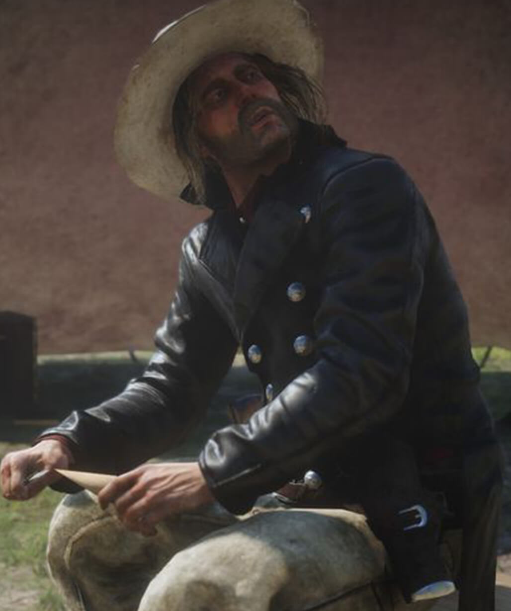 Micah Bell Red Dead Redemption 2 Black Tailcoat