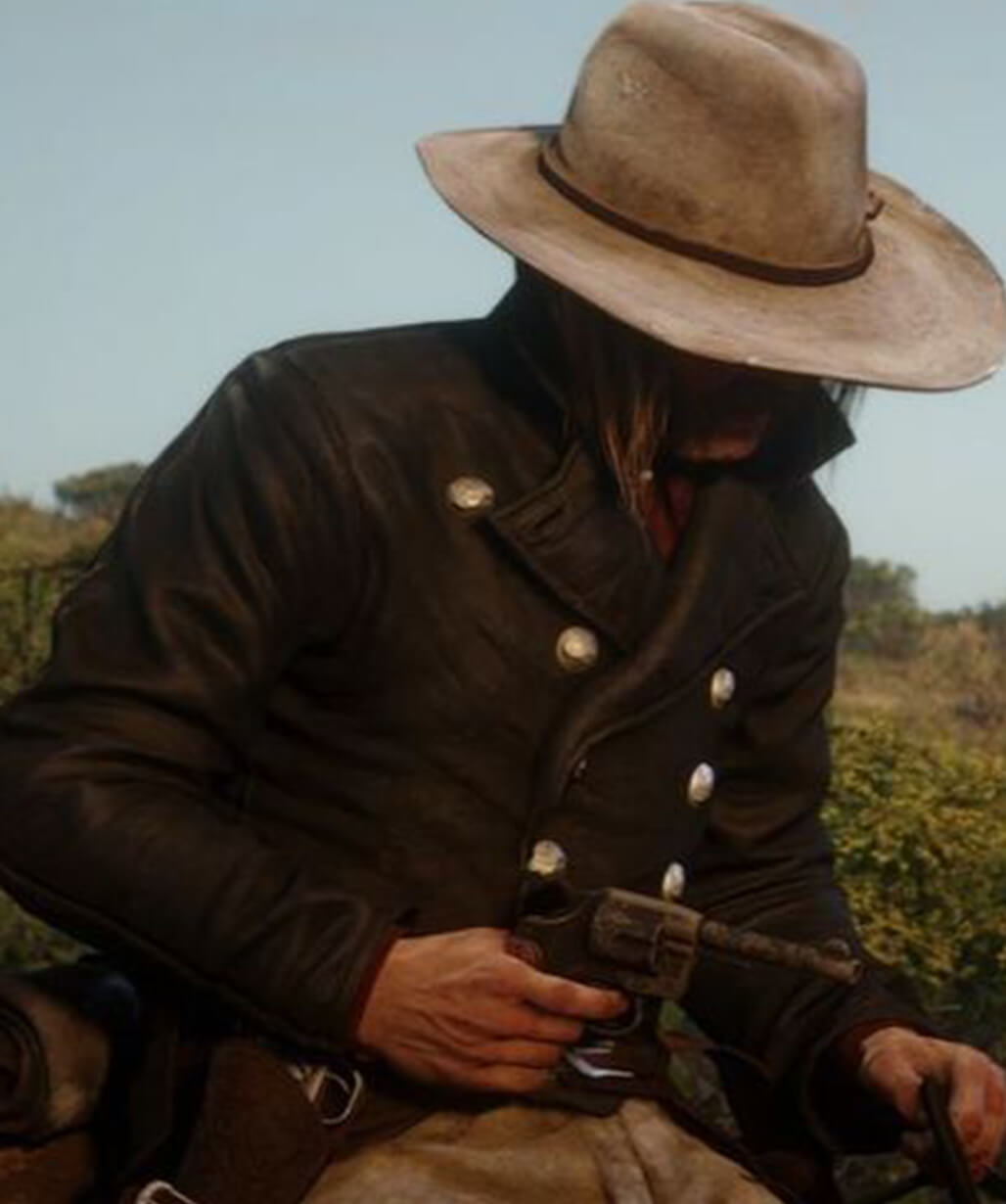 Micah Bell Red Dead Redemption 2 Black Tailcoat