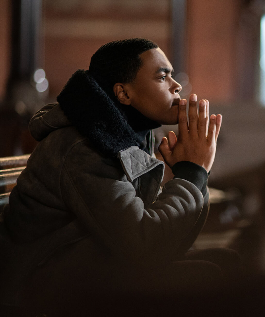 Power Book II: Ghost Tariq St. Patrick Grey Leather Jacket