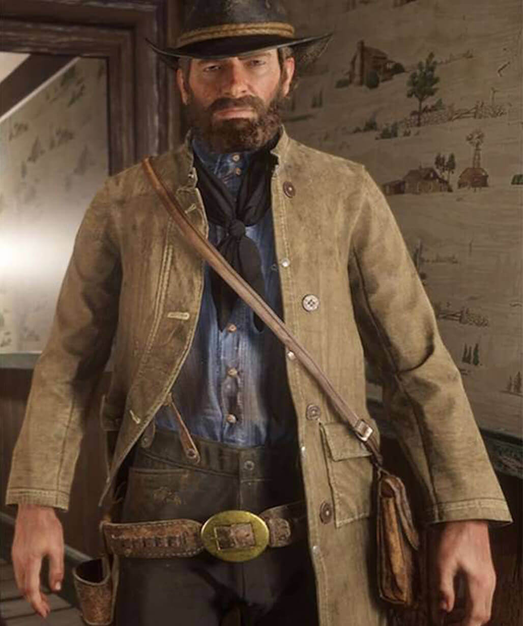 Red Dead Redemption Jack Marston Brown Coat