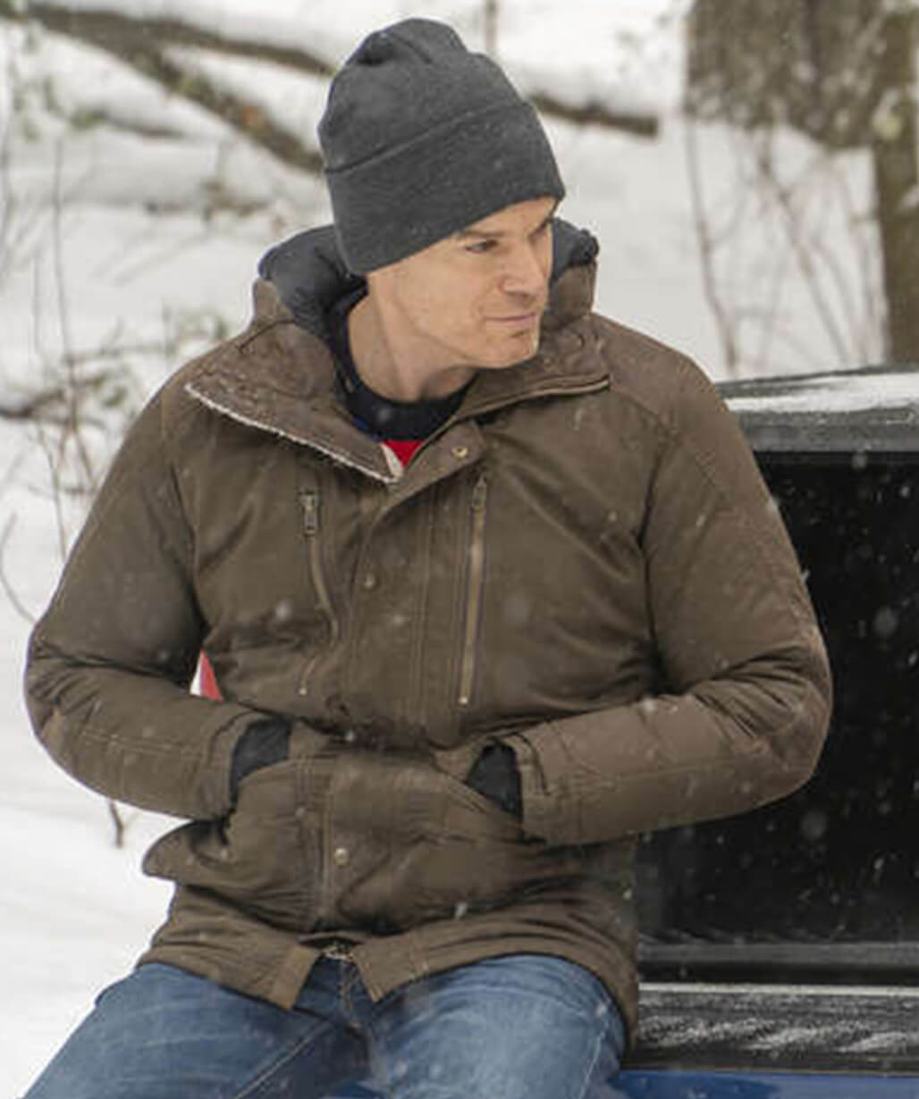 New Blood Dexter S1 Dexter Morgan Brown Cotton Jacket