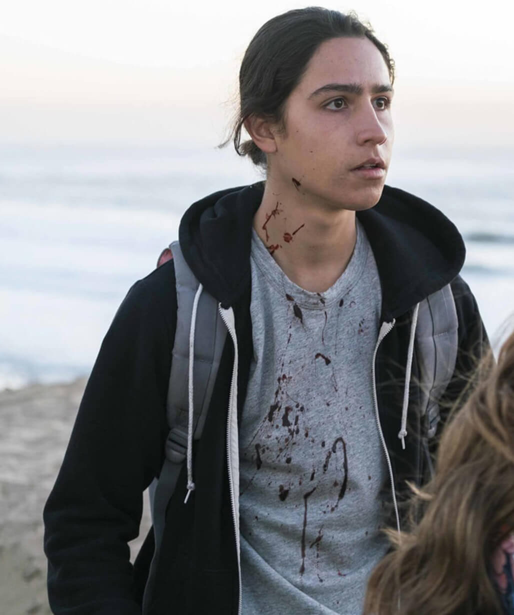 Fear the Walking Dead Chris Manawa Black Hoodie
